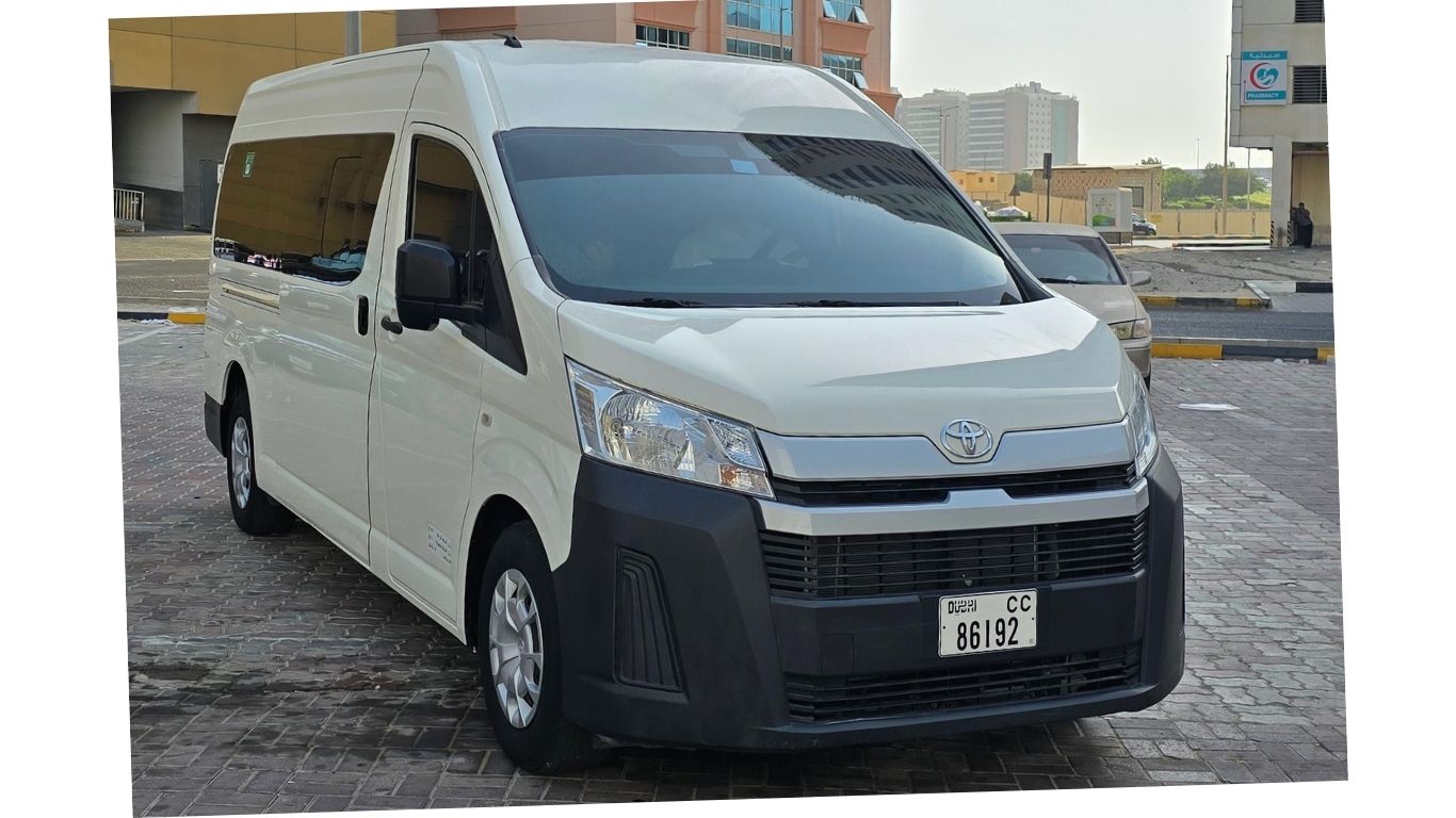 BOOK 12 Seater Van Rental Dubai – Royal Plus Transport